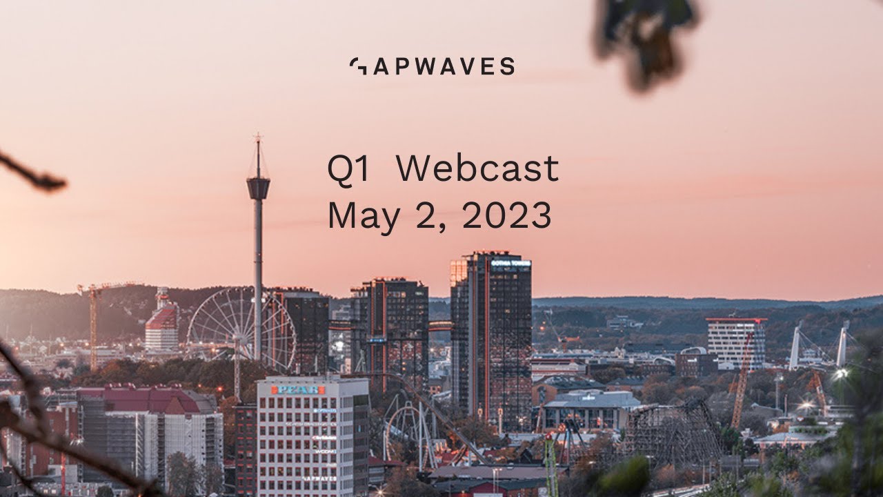 Gapwaves - Q1 Presentation 2023 - YouTube