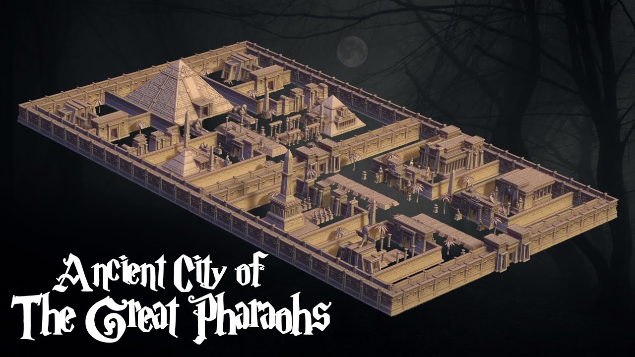 Ancient City of The Great Pharaohs - YouTube