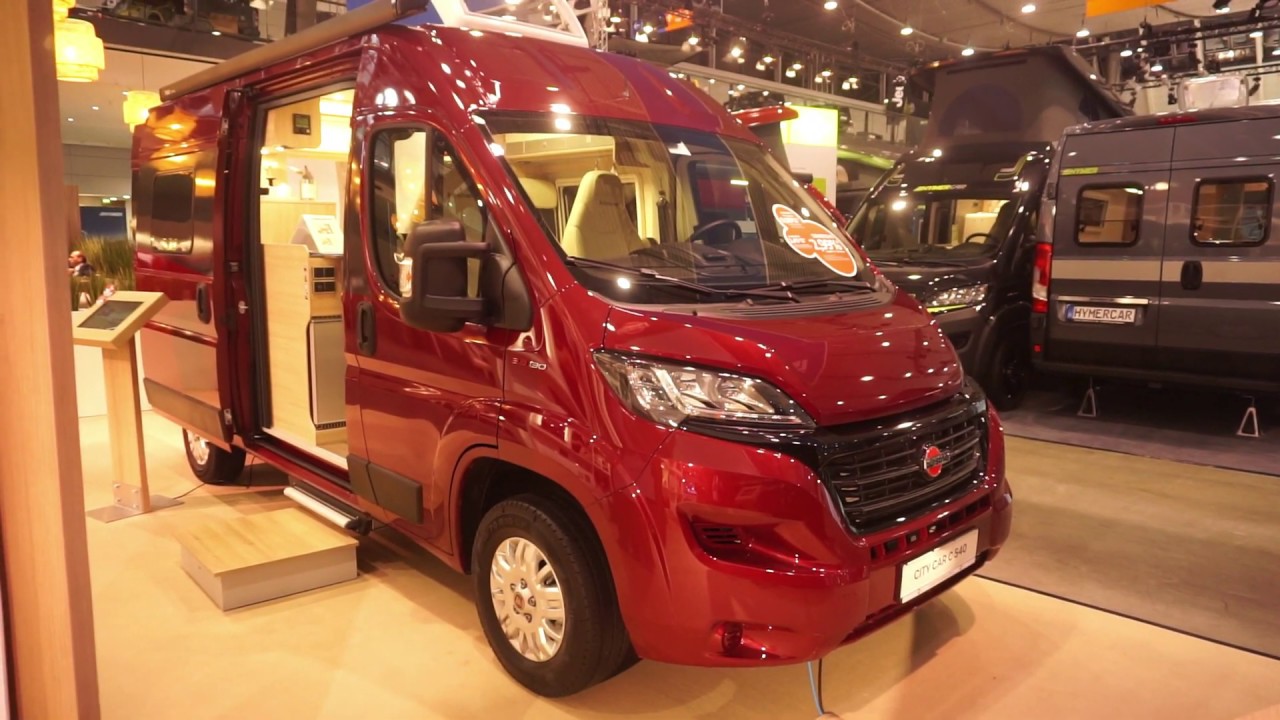 Burstner City Car 540 camper van review - YouTube