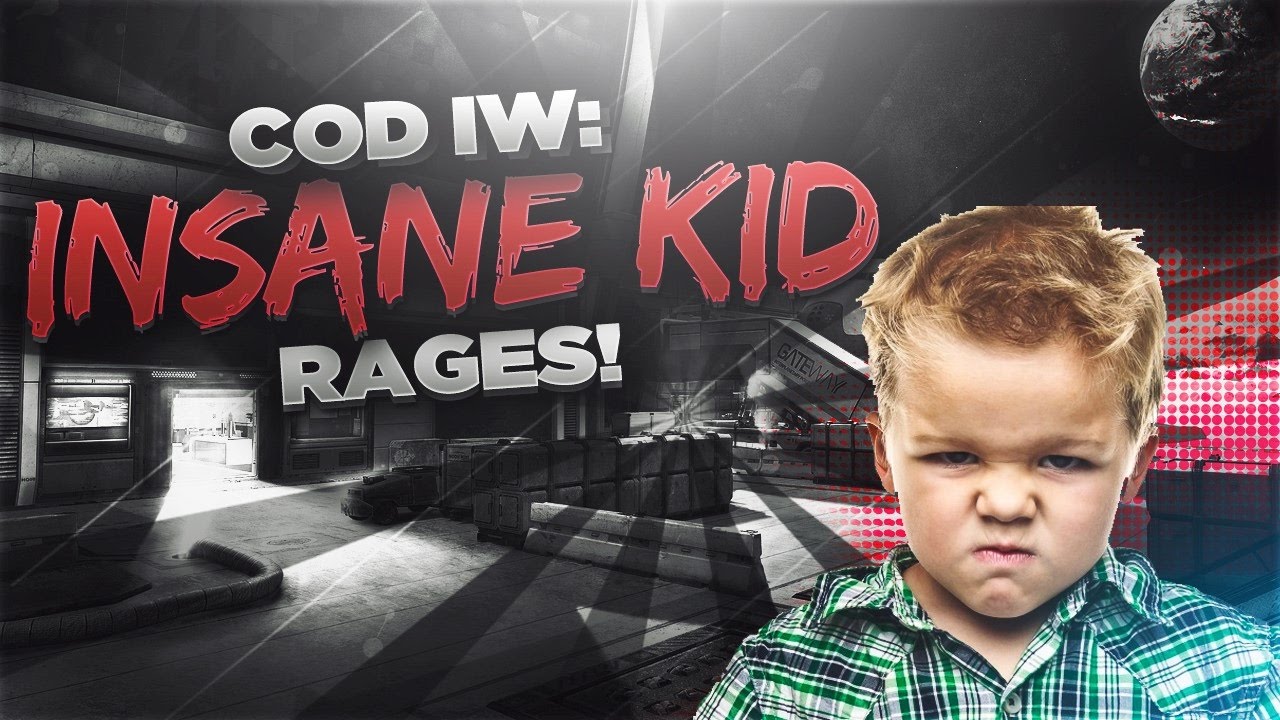Insane Kid Rages in Game- Infinite Warfare Funny Moments E1 - YouTube