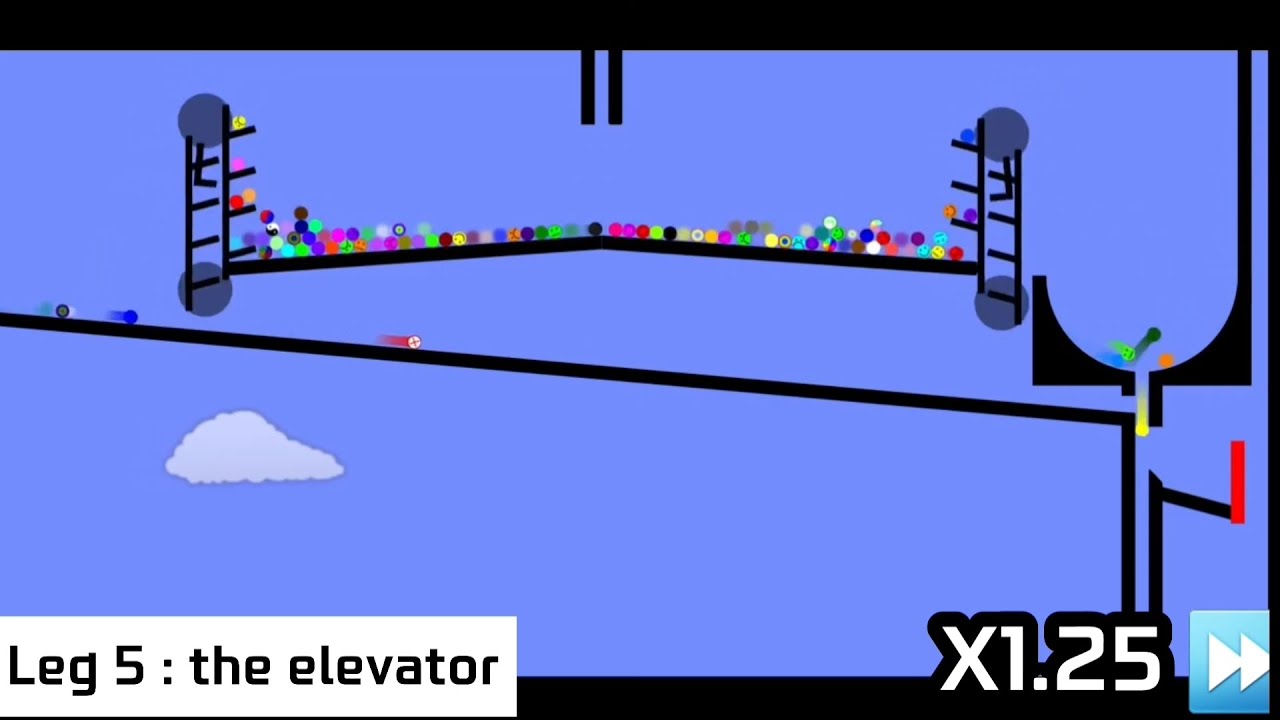 The Amazing marble race Part 3 in Algodoo - YouTube