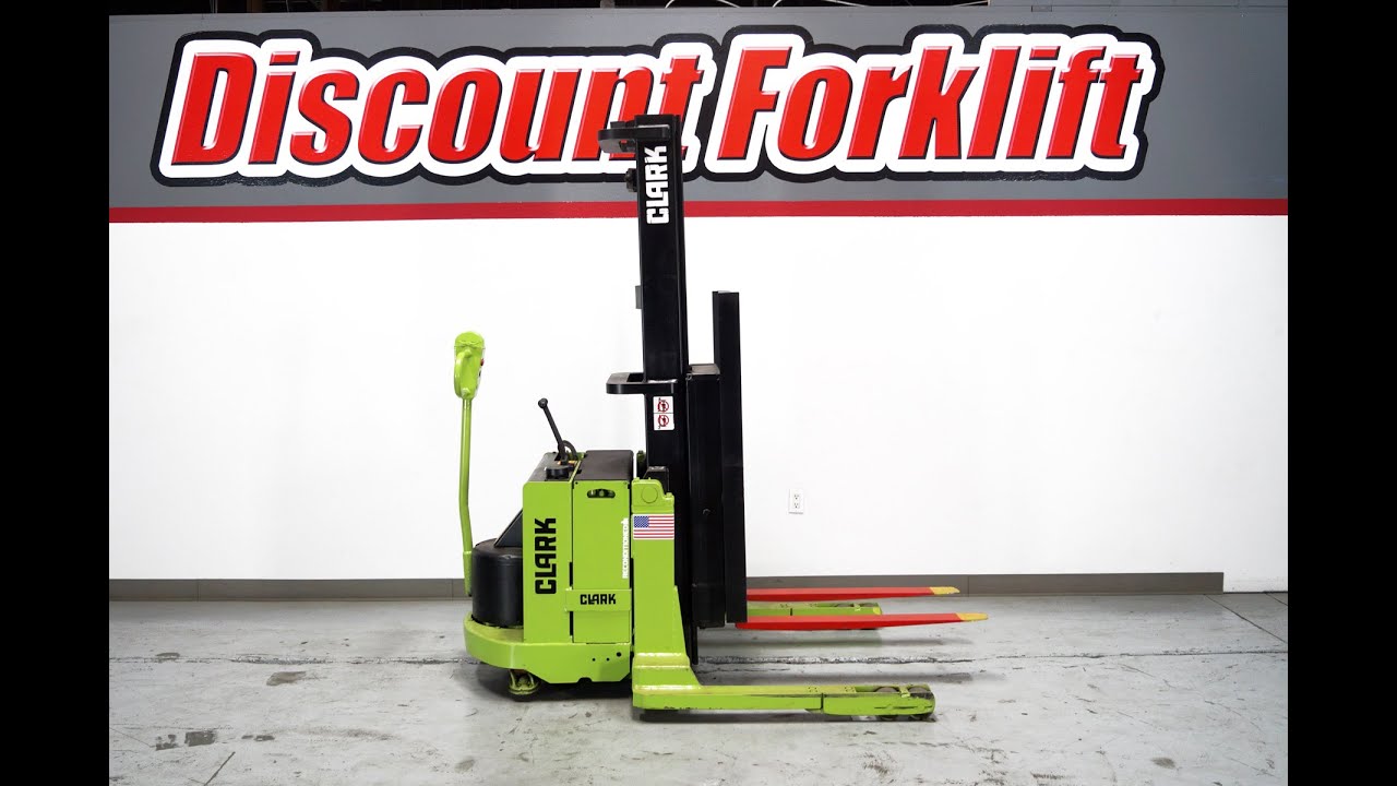 Clark SP20 2,000lbs Electric #6550 - Walkie Stackie Reach for Sale ...