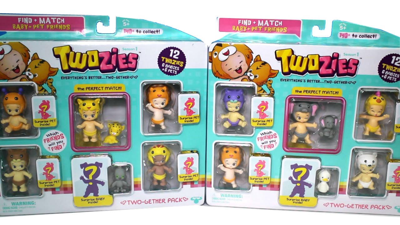 Twozies LIMITED EDITION FIND!!! 12 Packs Unboxing Toy Review Bango and ...