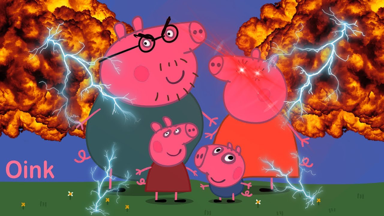 Peppa pig theme but it's messed up - YouTube