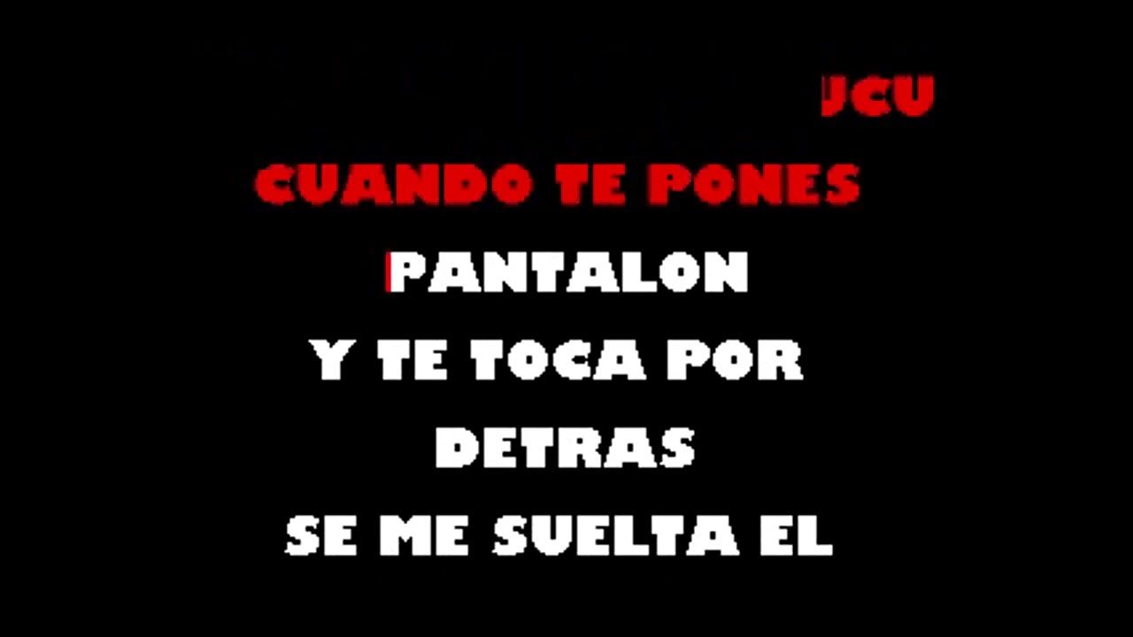 Mi Cucu (CON VOZ DE MUJER) La Sonora Dinamita Karaoke - YouTube