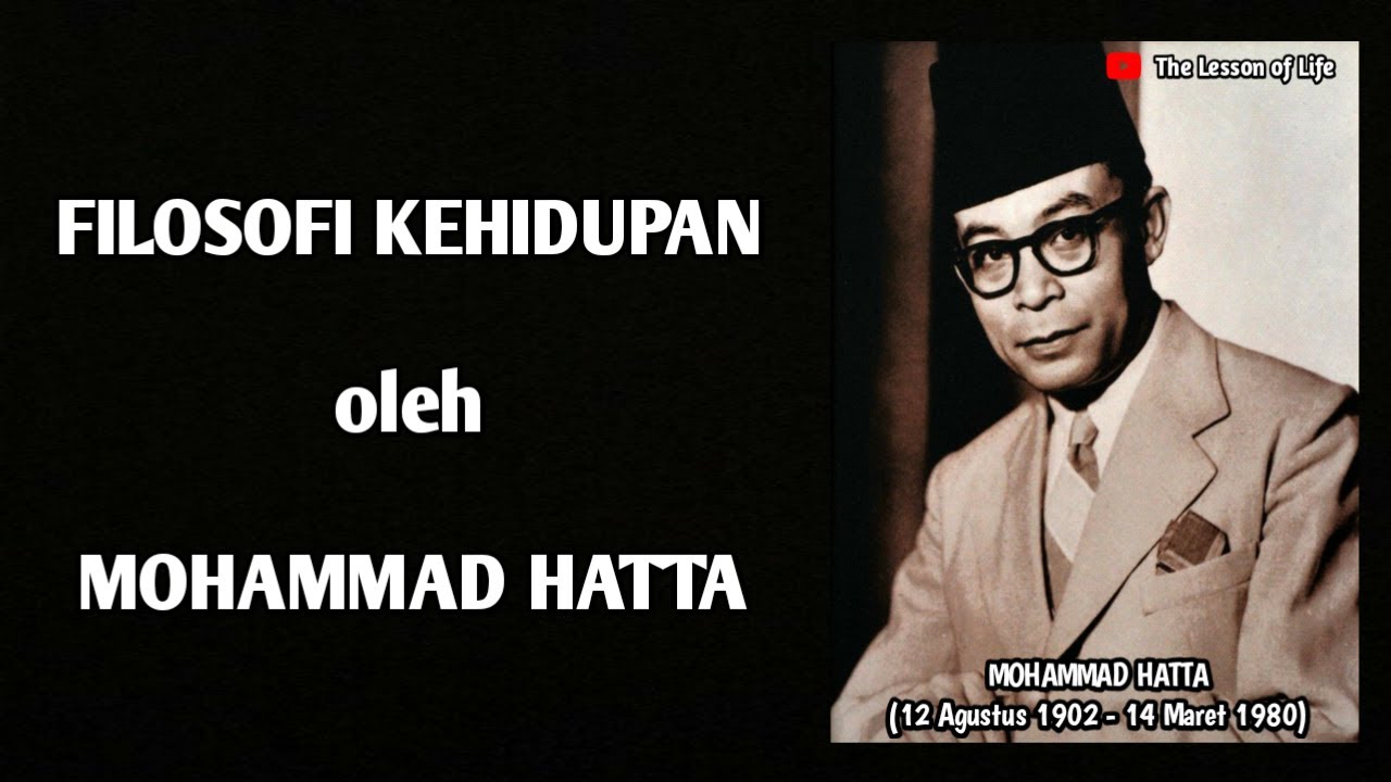 Filosofi Kehidupan oleh Mohammad Hatta | Kata-Kata Bijak | Kata-Kata ...