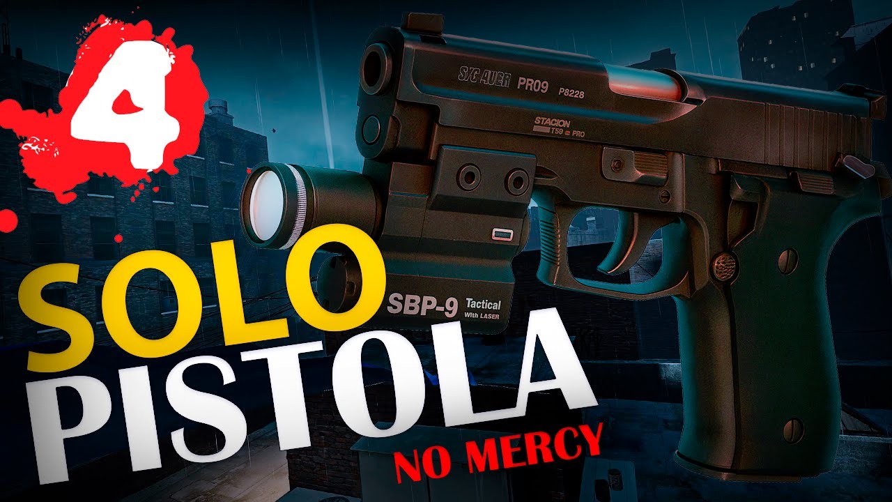 SOLO PISTOLA No Mercy - Left 4 Dead 2 - YouTube