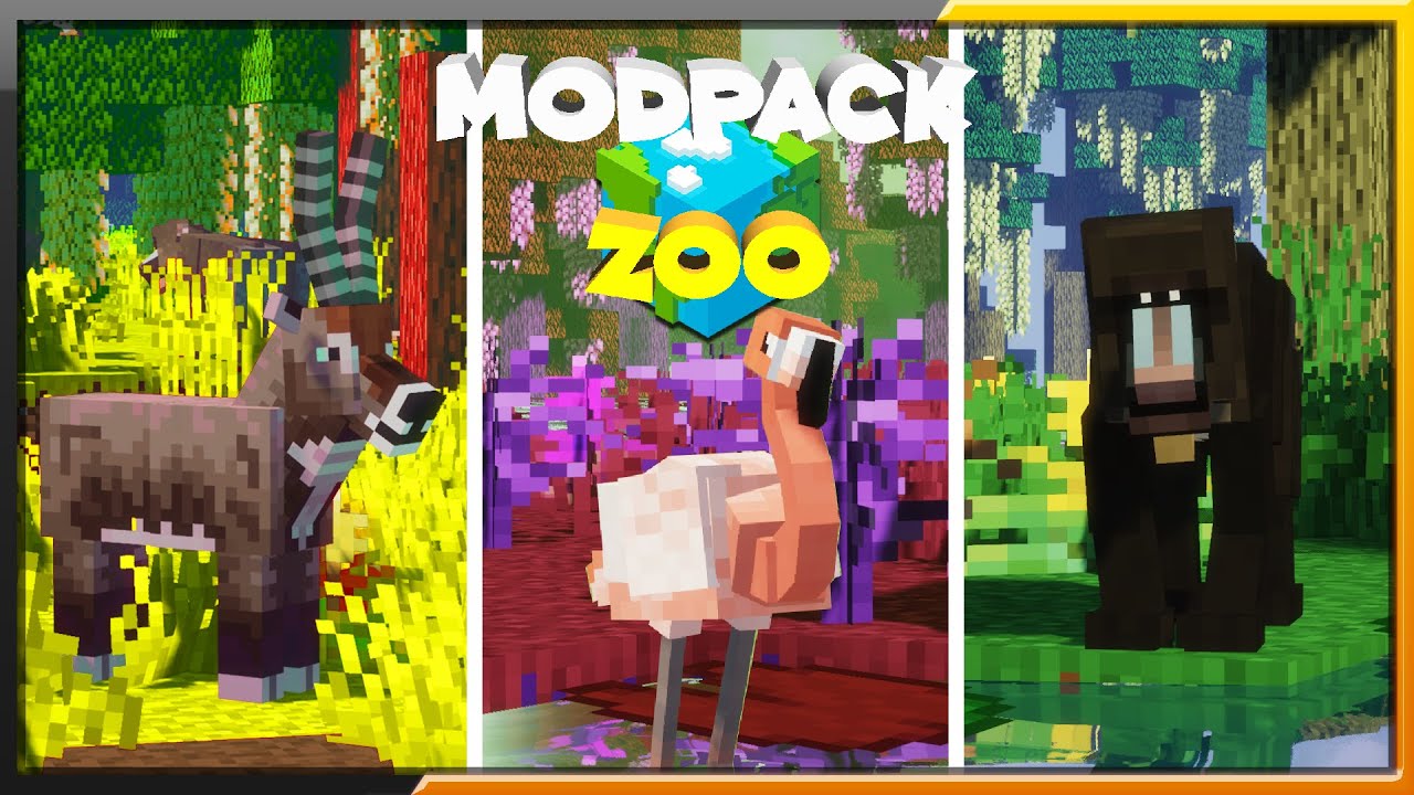 MODPACK ZOO 1.16.5: CRIE SEU PRÓPRIO ZOOLÓGICO NO MINECRAFT ...