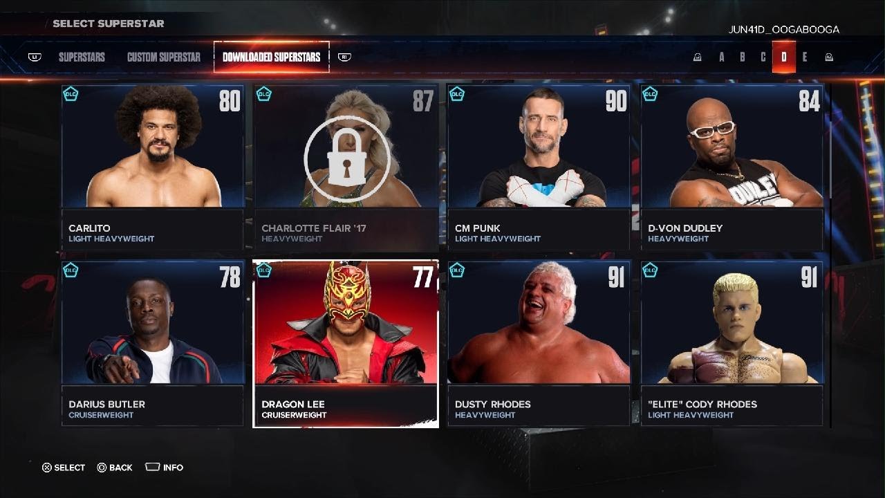 WWE 2K24 GLOBAL SUPERSTARS DLC PACK 4 - YouTube