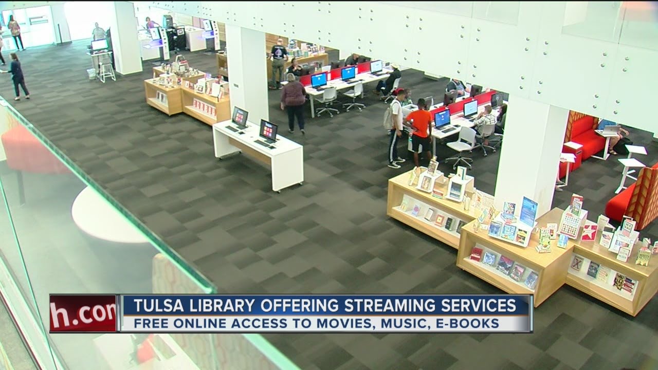 Tulsa City-County Library System Offers Streaming Services - YouTube