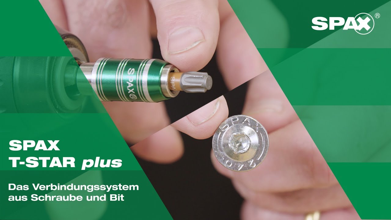 SPAX T-STAR plus: Schraube in Holz drehen – schneller, leichter und ...