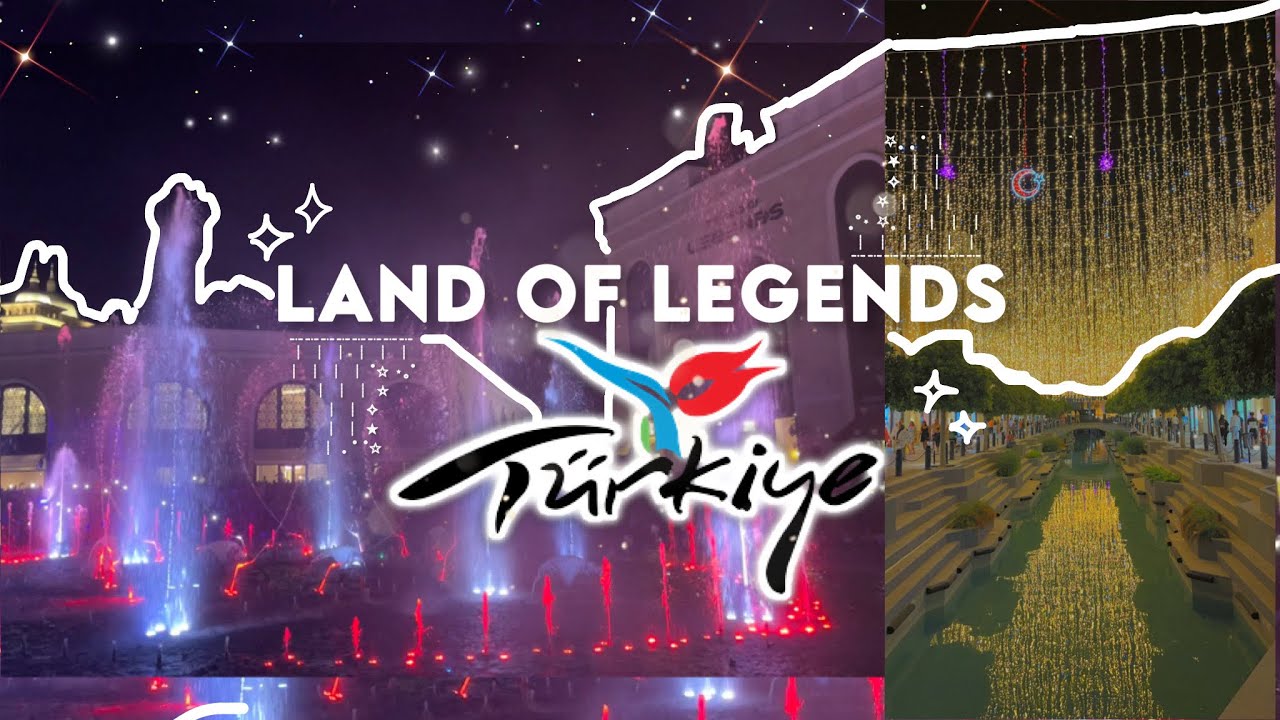 Land of legends turkey | august 2022 - YouTube