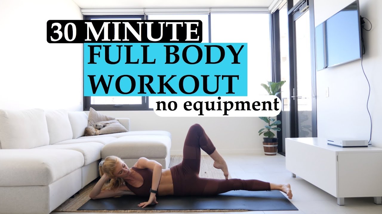 30 MIN FULL BODY WORKOUT / TrainLikeaBallerina - YouTube