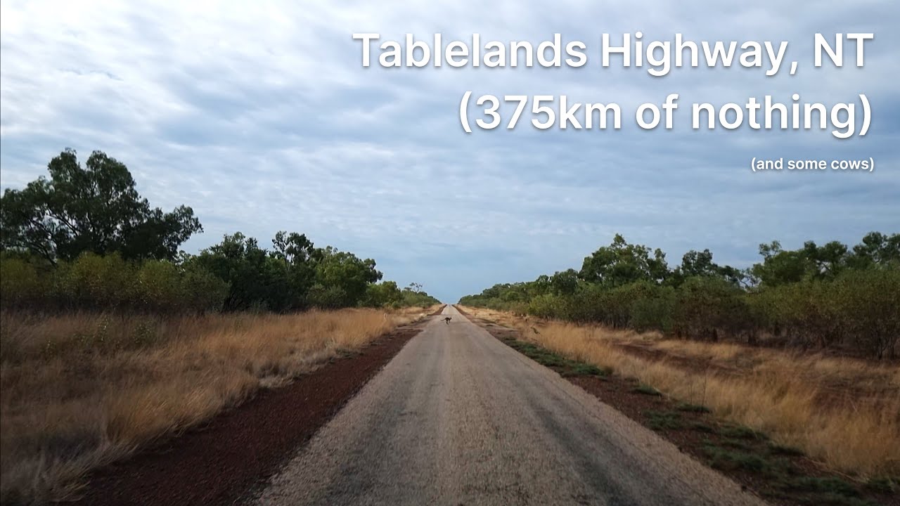 Cape Crawford to Barkly Homestead - Tablelands Highway, NT - YouTube