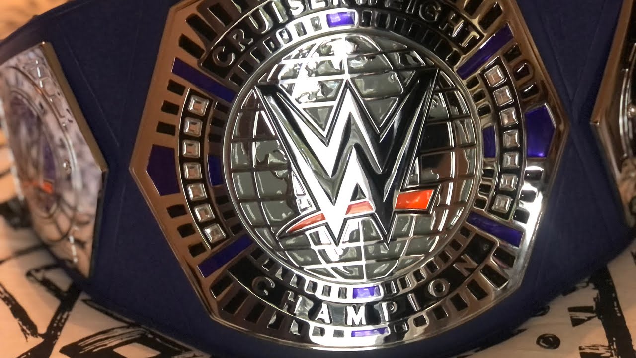 WWE 205 CRUISERWEIGHT CHAMPIONSHIP REPLICA - YouTube