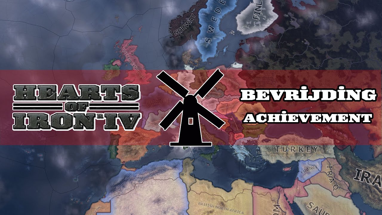 HoI4 Guide: Netherlands - Bevrijding Achievement - La Résistance - YouTube
