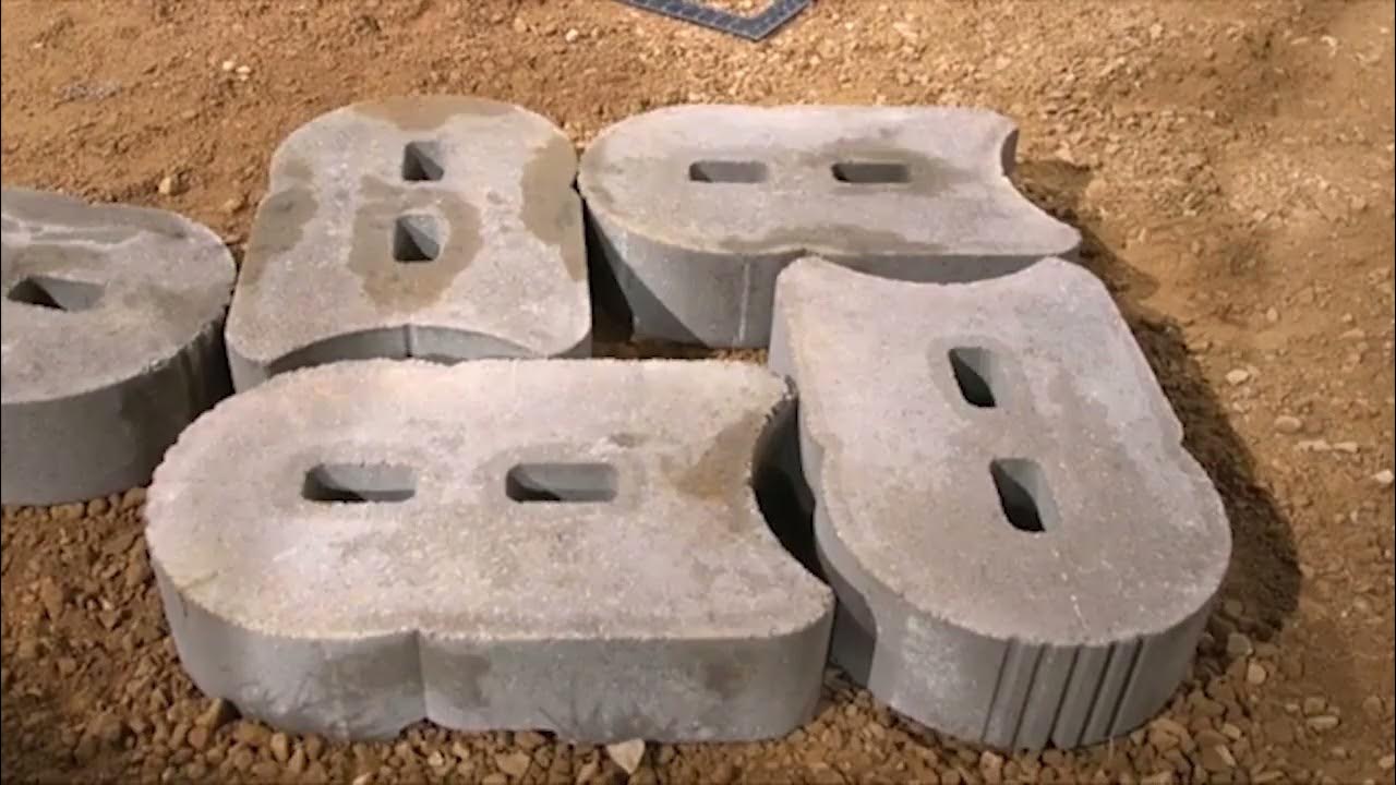 How to Build a Concrete Block Column Step by Step Guide - YouTube