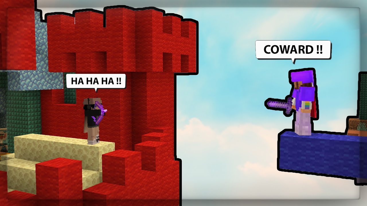 Minecraft Bedwars Funny Moments: Camping in Island (MEMES) #3 - YouTube