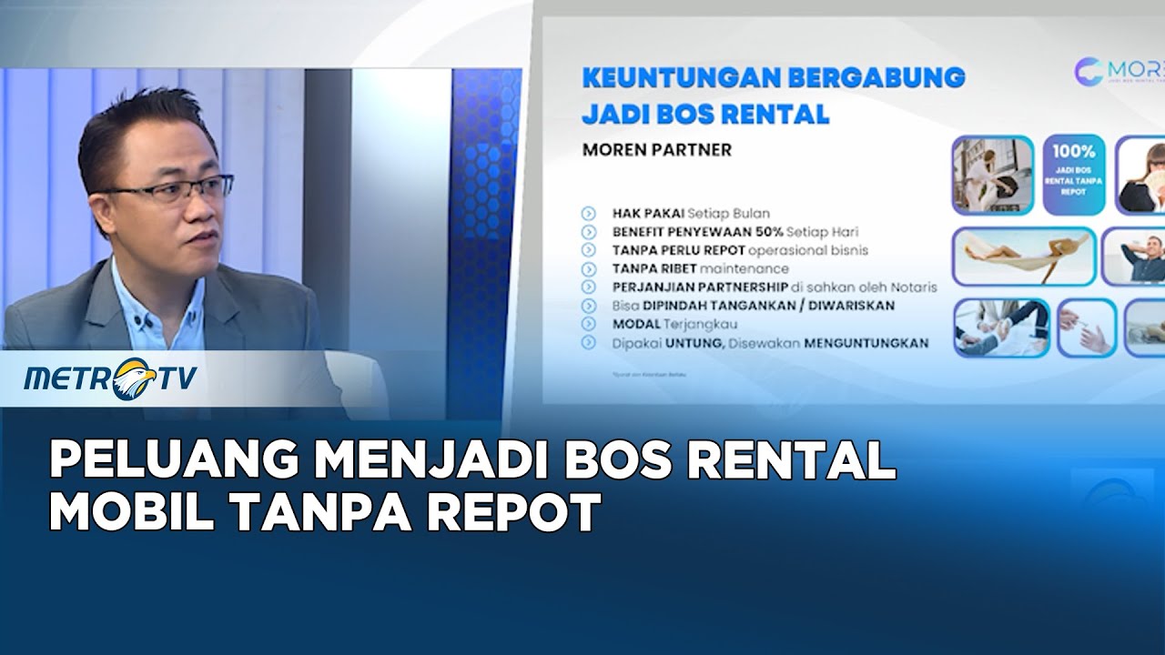 INFOPLUS - Moren, Peluang Menjadi Bos Rental Mobil Tanpa Repot - YouTube