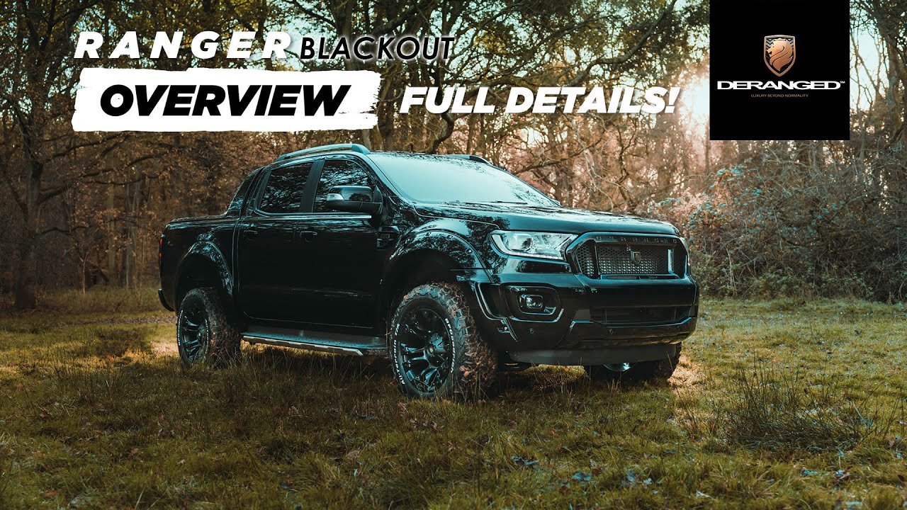 Ford Ranger Blackout edition overview - YouTube