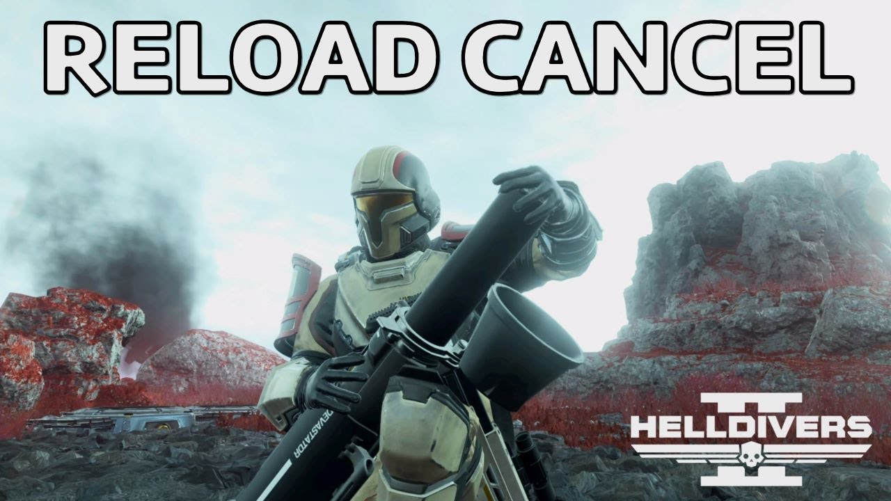 Helldivers 2 How To Reload Cancel The Recoilless Rifle - YouTube
