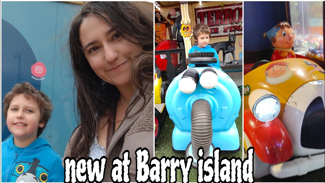 Barry island Pleasure Park - new kiddie rides - YouTube