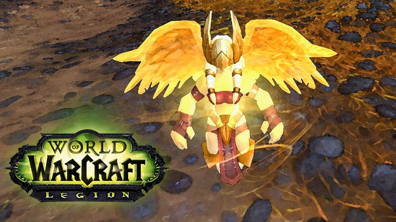 Sunborne Val'kyr WoW Pet - YouTube