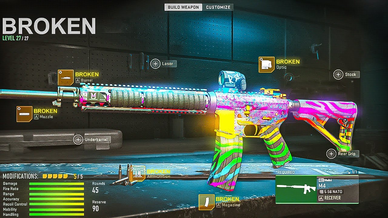 the #1 ZERO RECOIL M4 CLASS SETUP on VONDEL PARK 🤯 (Best M4 Loadout ...