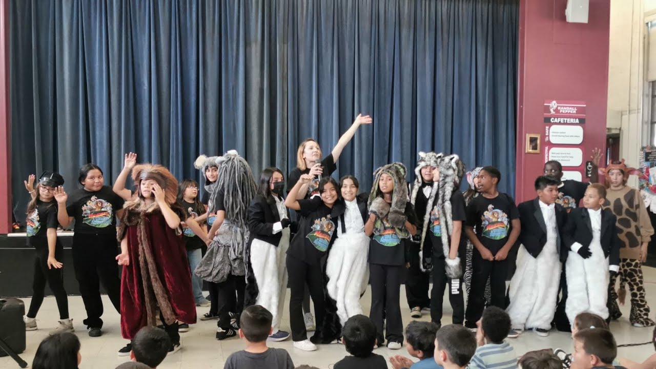 Madagascar The Musical by Randall Pepper Elementary 5th Graders - YouTube