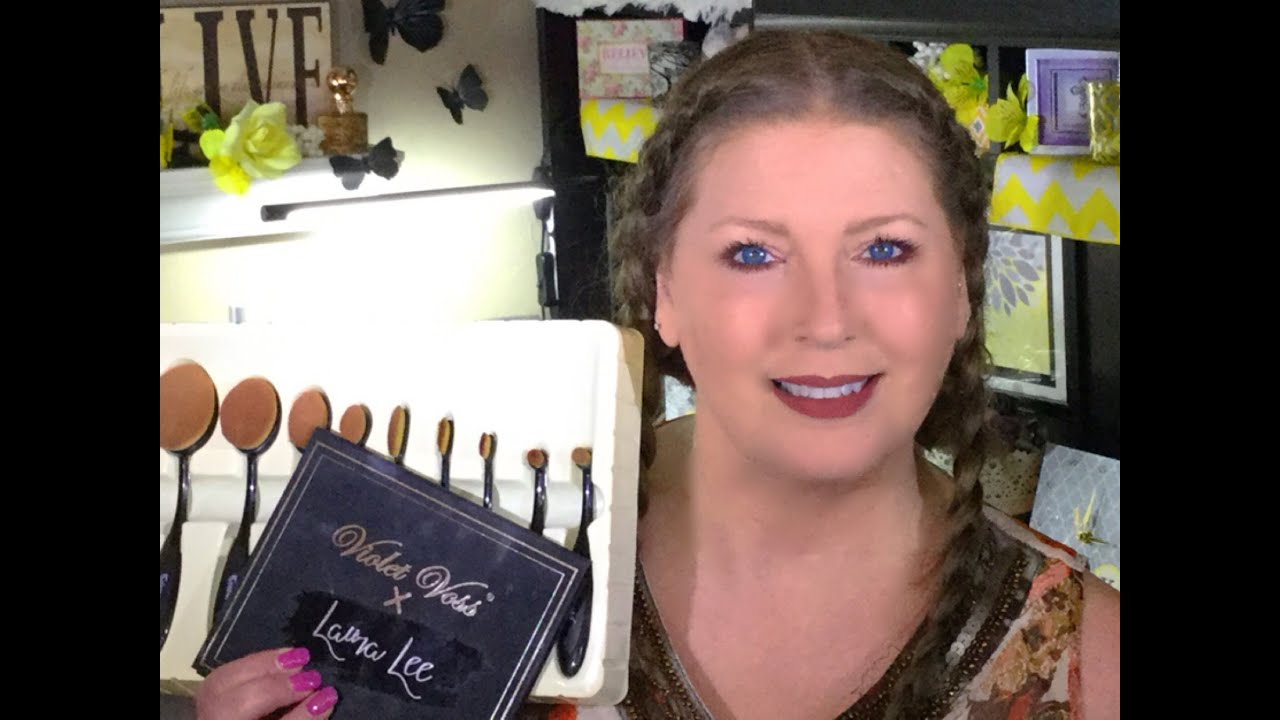 Full face makeup tutorial using nothing but Artis brush dupes - Violet ...