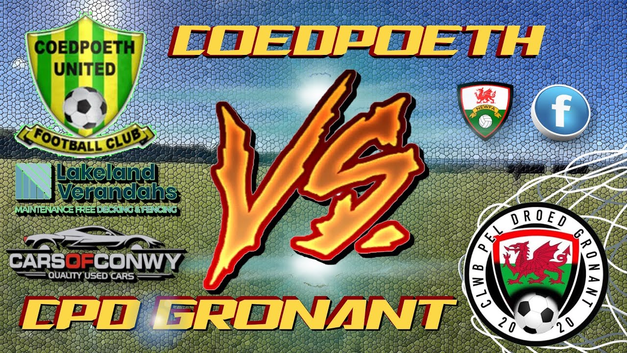 Coedpoeth United 4-2 CPD Gronant - YouTube