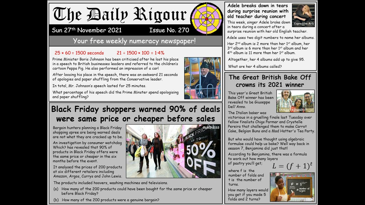 The Daily Rigour 170 - YouTube