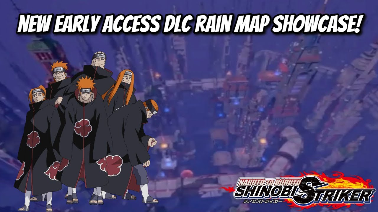 NEW Early Access DLC Rain Map Showcase In Naruto To Boruto Shinobi ...