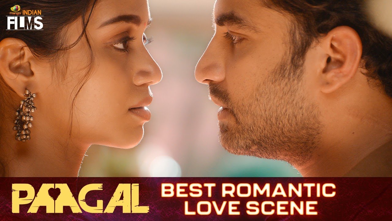 Vishwak Sen's Paagal 2022 Latest Movie 4K | Best Romantic Love Scene ...