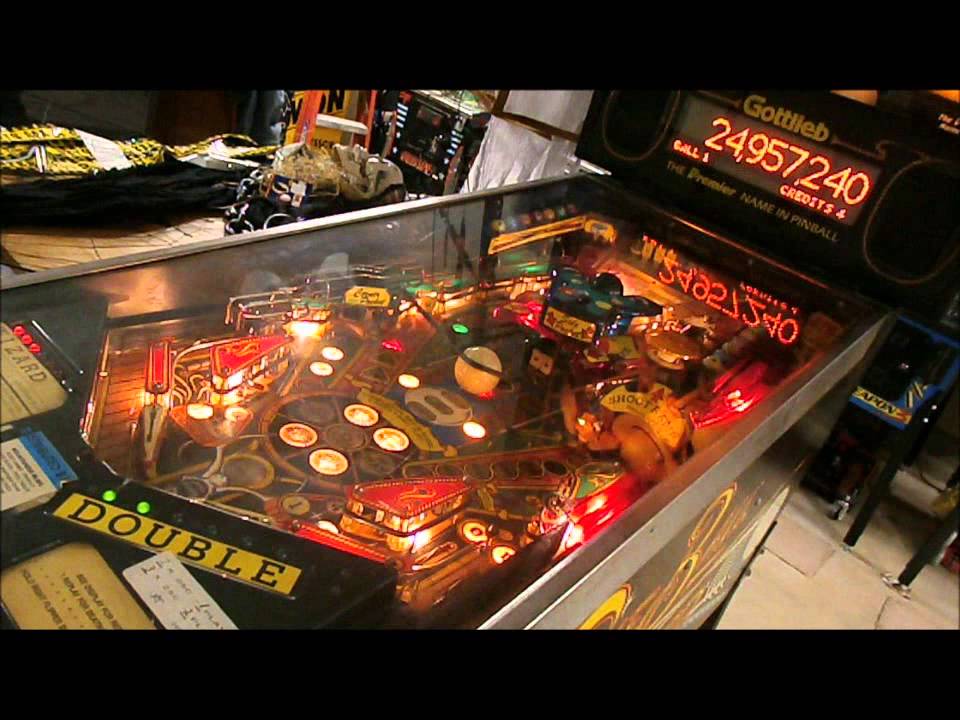 1992 Gottlieb Cue Ball Wizard Pinball Machine - YouTube
