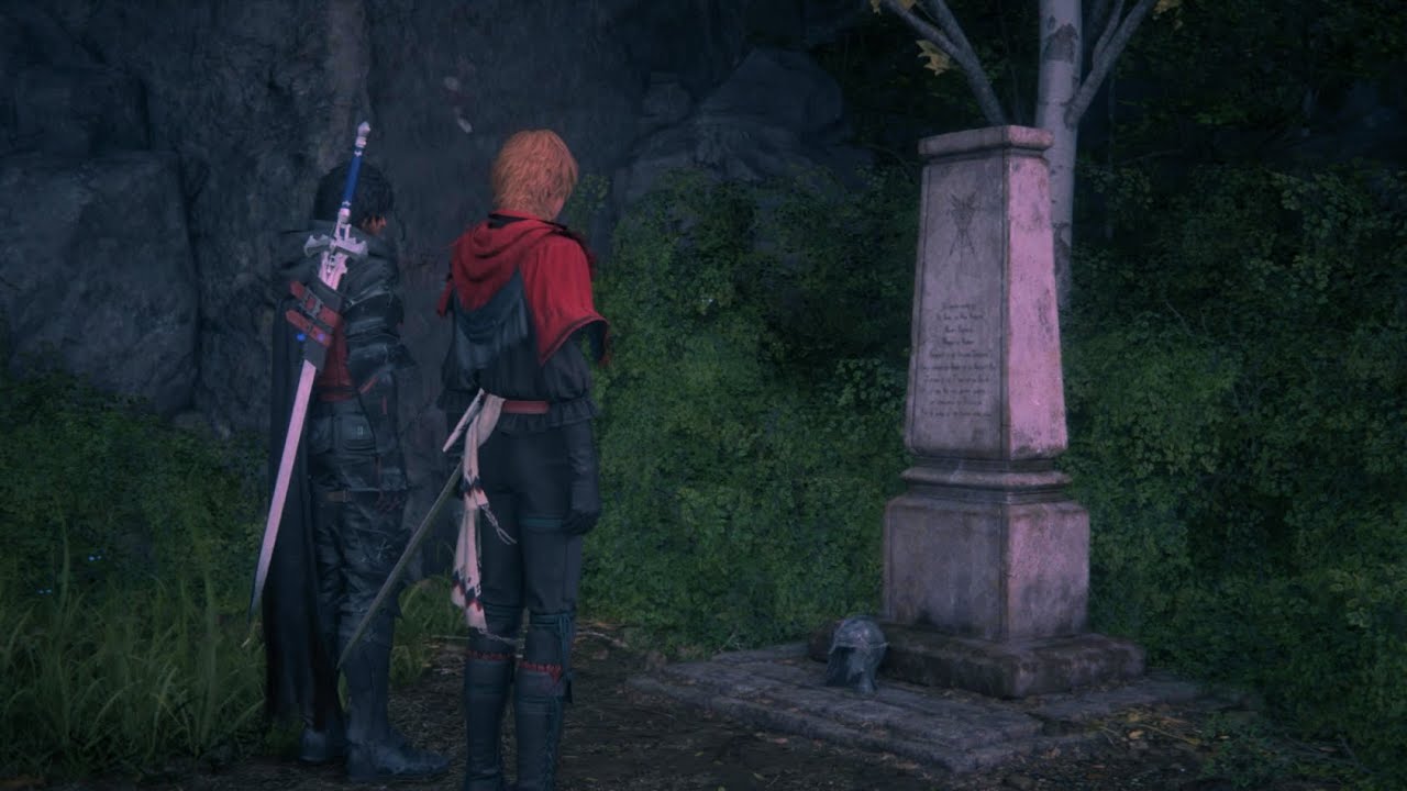 Clive & Joshua visit Elwin's memorial in Rosaria [FFXVI] - YouTube