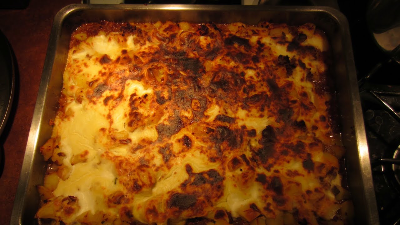 Moussaka with Potatoes Bulgarian Style - Българска Мусака с Картофи ...
