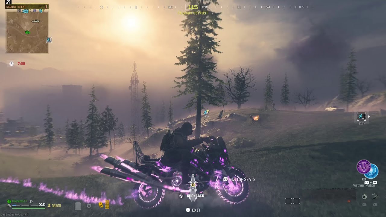 COD MW3 - Zombies Gameplay - Gold Mask and Blood Burner vs Aether Storm ...