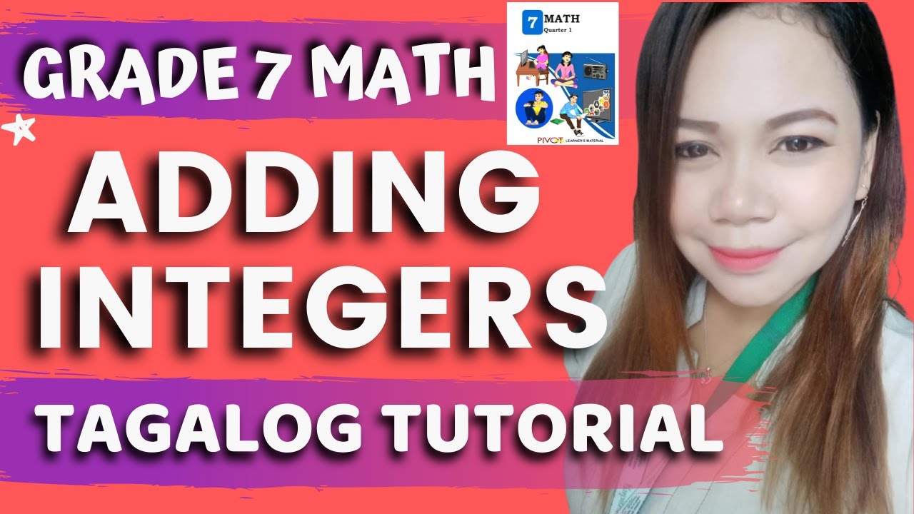 PAANO MAG ADD NG INTEGERS| ADDITION OF INTEGERS (TAGALOG) - YouTube