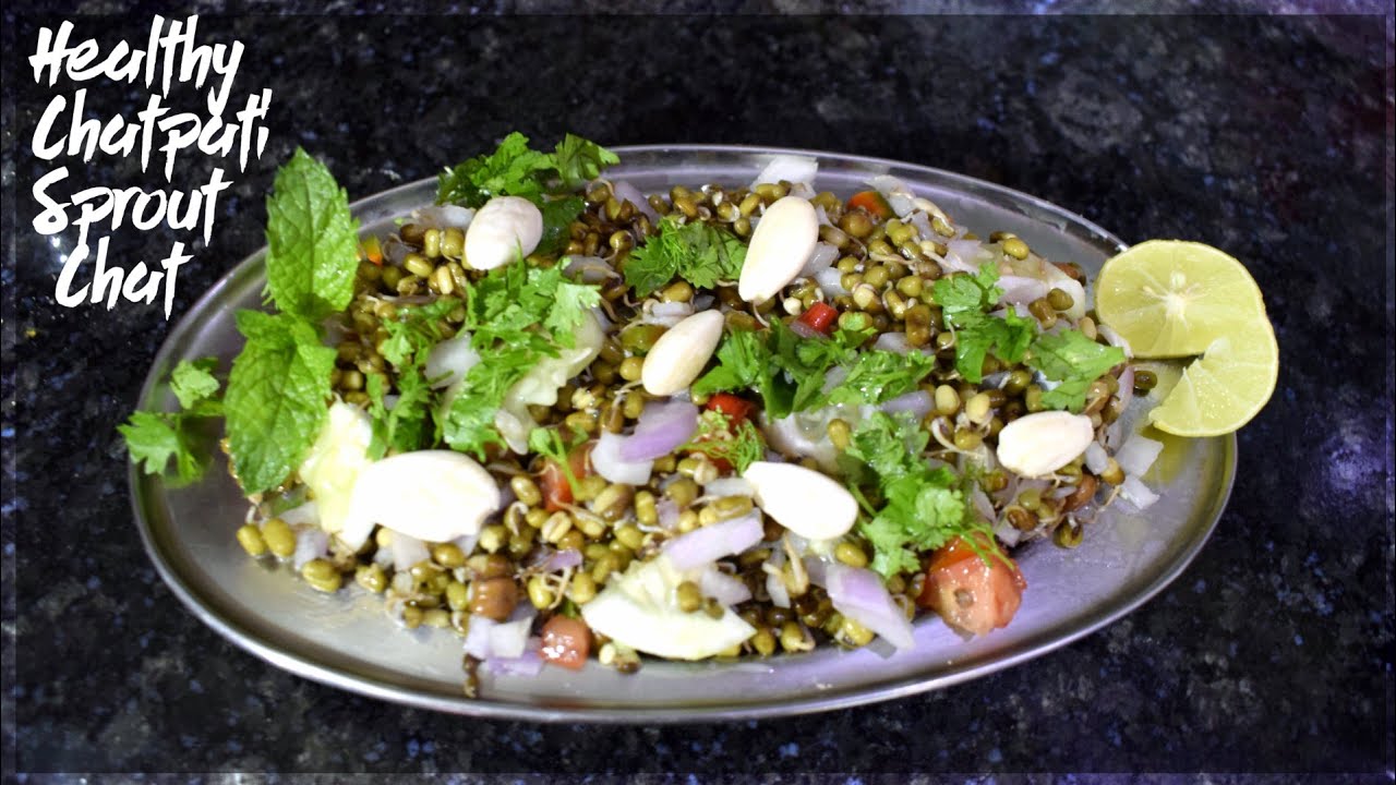 Healthy Chatpati Sprout Chat Recipe :- Sona Pahadi Rasoi - YouTube