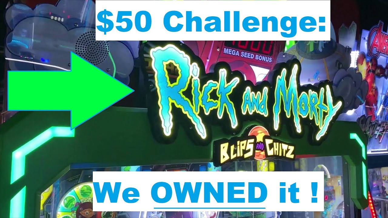 We OWNED the Rick & Morty Blips and Chitz - $50 Challenge / Full Gameplay Video - YouTube