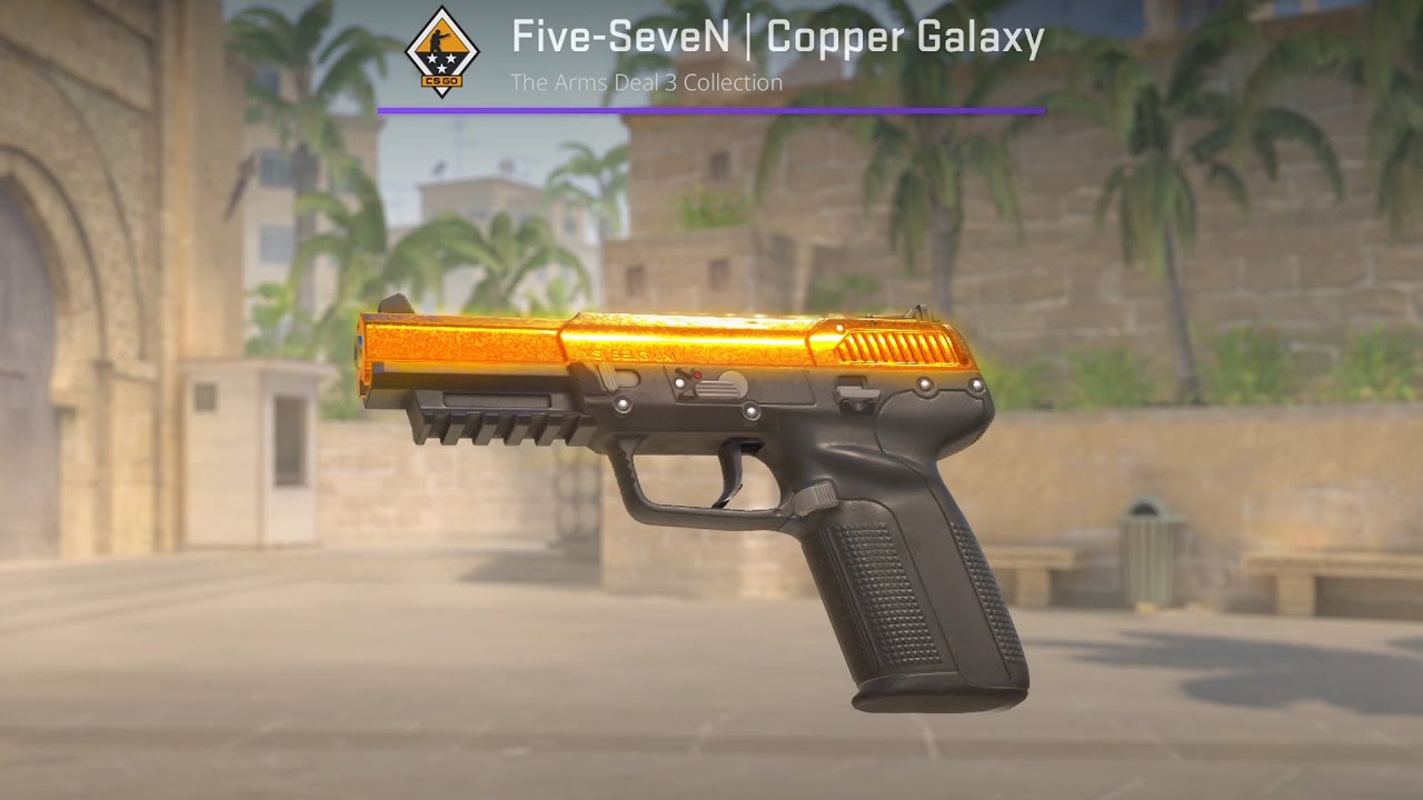 CS2 UPDATED FIVE-SEVEN COPPER GALAXY - YouTube