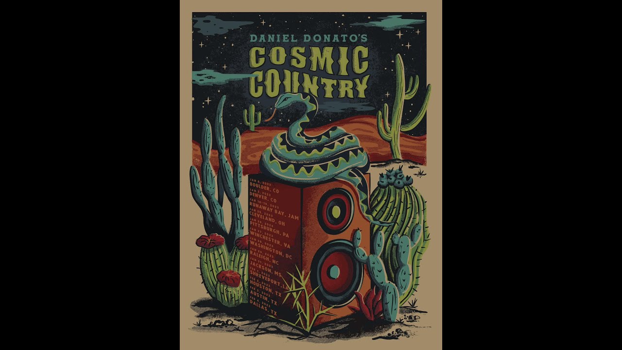 DANIEL DONATO´S COSMIC COUNTRY (2023) Live at Stage | Full Album ...