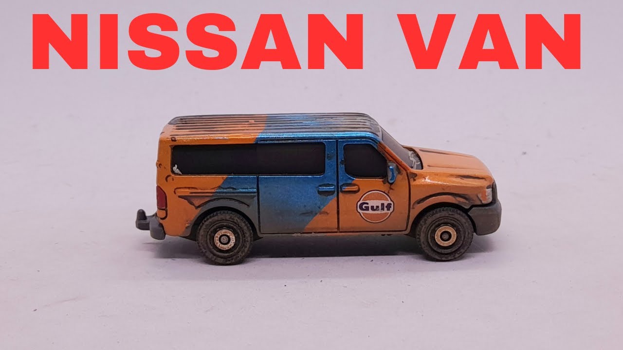 NISSAN VAN - MATCHBOX - CUSTOM DIECAST - YouTube