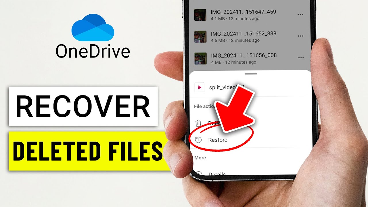 How to Recover Deleted files in Microsoft OneDrive - YouTube