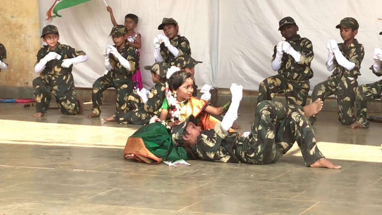 Indian Army Dance By Students Class 4th A of N.M.M.C School No 49 ...