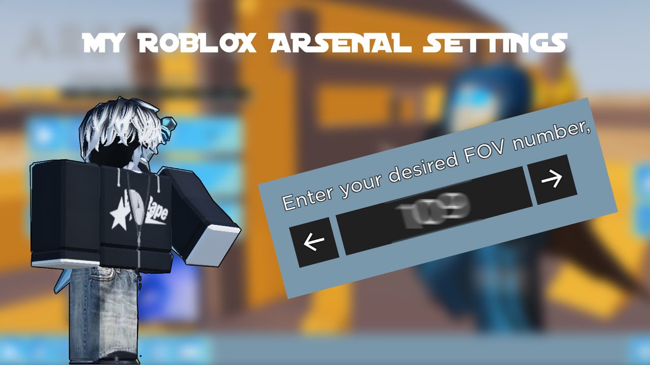 My Arsenal Settings (Roblox Arsenal) - YouTube