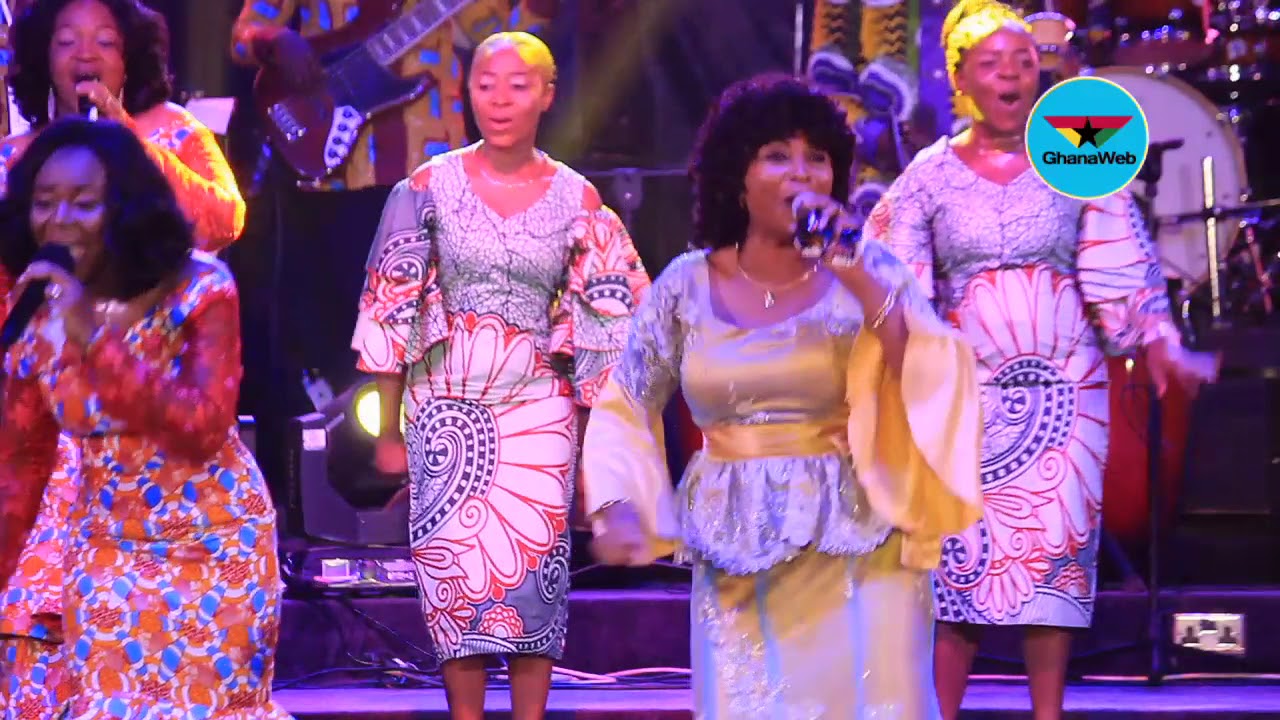 Mary Ghansah performs with Daughters of Glorious Jesus at 'Back2Back ...