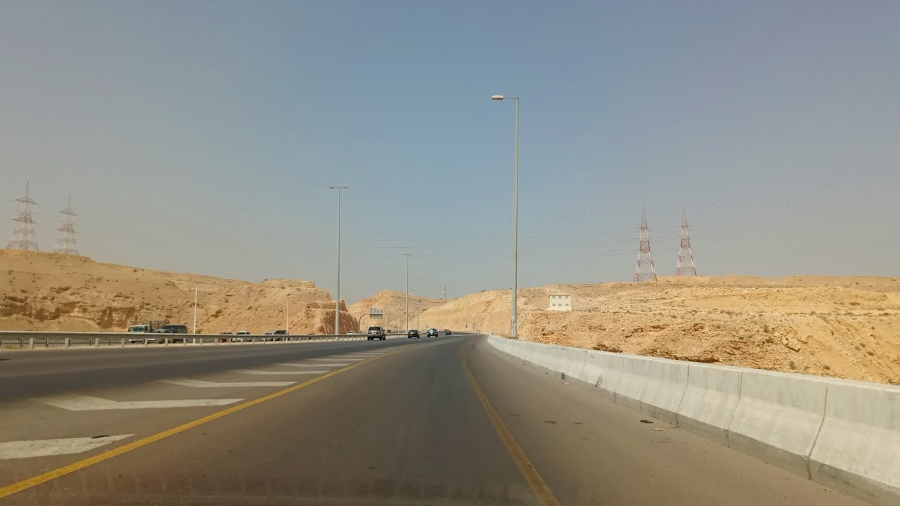 View of Muscat Express way #bawal #tour #oman #top10 - YouTube