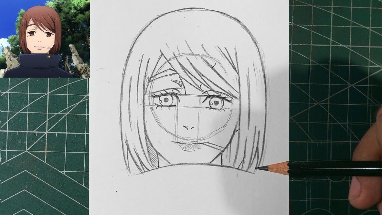 How to Draw Anime Girls || SHOKO IERI - JUJUTSU KAISEN Season 2 - YouTube